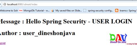 Spring Security Access Control Authorization Dinesh On Java
