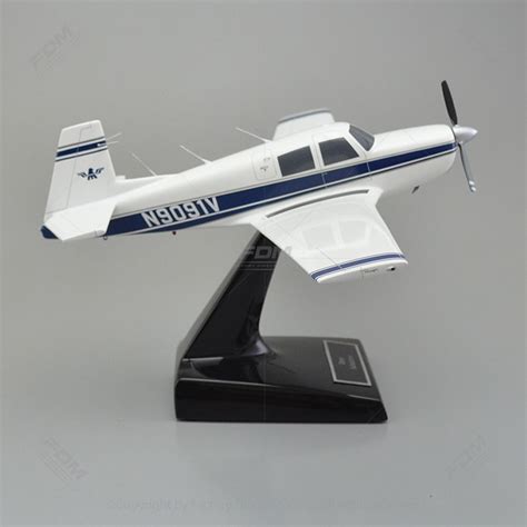 Custom Made Mooney M20c Airplane Model Factory Direct Models
