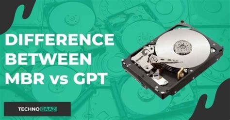 Difference Between MBR Vs GPT Partition Style Storage Devices TechnoBaazi