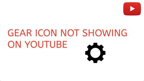 YouTube Settings Icon Not Showing Easy Way To Fix YouTube