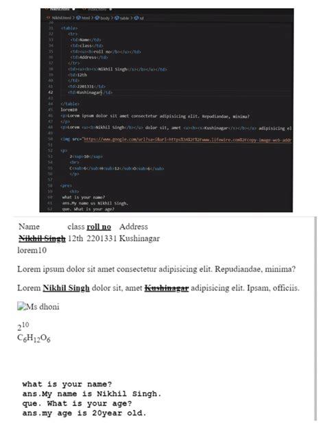 Learned About Html And Tags Nikhil Singh Posted On The Topic Linkedin