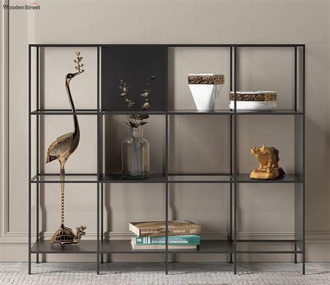 Buy Matt Black Grid Console Table At 23 Off Online Wooden Street