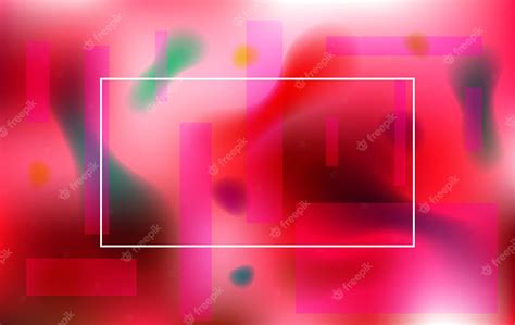 Premium Vector Deep Red Vibrant Background With Abstract Shapes
