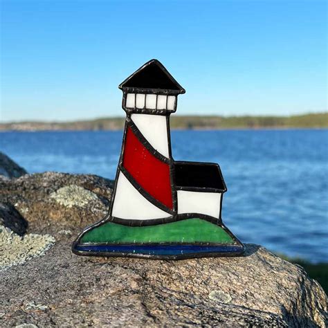 Stained Glass Lighthouse Lisa Maries