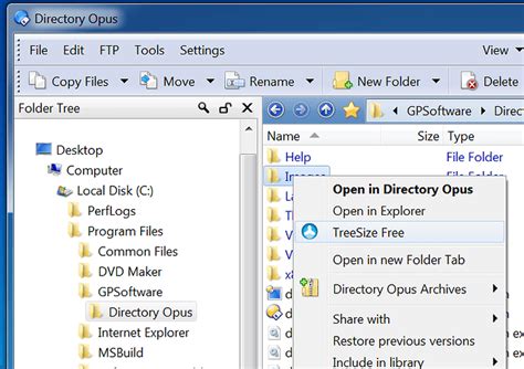Folder Treesize Guidedot