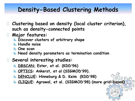 Ppt Exploring Density Based Clustering Methods Overview And Examples Powerpoint Presentation