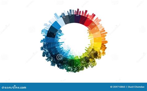 Circular Chart Showcasing Corporate Esg Pillars Diversity Sections And Ethical Principles In