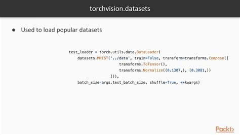 Hands On Computer Vision Pytorch 1x Introduction To Torchvision