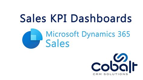 Sales Kpis Dashboards In Dynamics 365 Sales Youtube