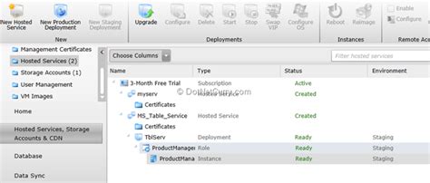 Managing Structured Data Using Windows Azure Table Service Dotnetcurry