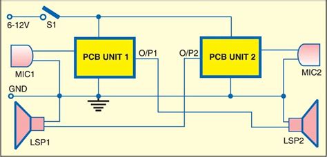 Two Way Intercom Circuit Diagram Circuit Diagram
