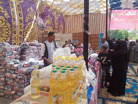 التموين ضخ 140 طنًا من السلع الأساسية يوميًا فى معارض وشوادر أهلًا