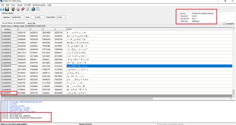 Solved Wrong Flash Memory Size In St Link Stmicroelectronics Community