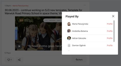 Ux Ui Collaboration With Async Video Watch And Learn Social Video Platform