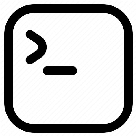 Terminal Coding Codes Code Computer Icon Download On Iconfinder