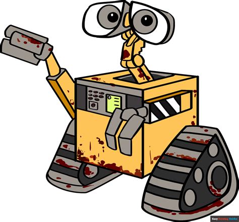 Wall E Eve Drawing Simple