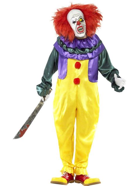Adult Classic Horror Clown Costume