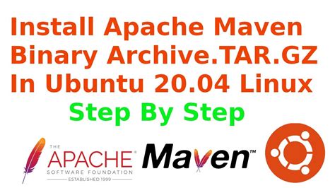 How To Install Apache Maven 3 8 1 Tar Gz Binary Archive In Ubuntu 20 04 Lts Linux Step By Step