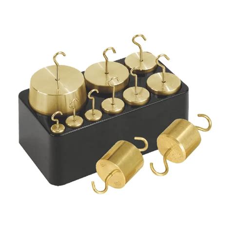 Hooked Separate Masses Set Oak Scientifics