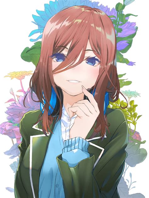 Nakano Miku Go Toubun No Hanayome Drawn By Hirokiku Danbooru