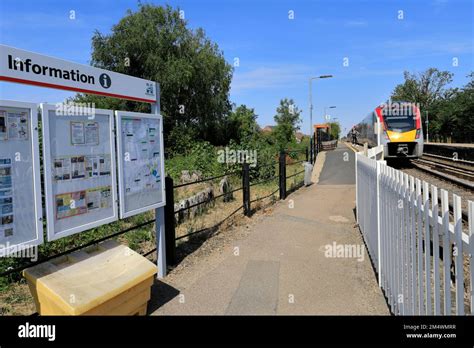 Greateranglia Trains Class 755 Train At Manea Station Cambridgeshire
