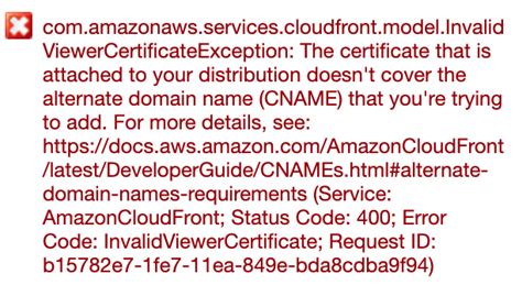 In Cloudfront Distribution Setting How Can I Add Multiple Alternate Domain Namecnames Stack