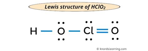 Hclo2 Lewis Structure