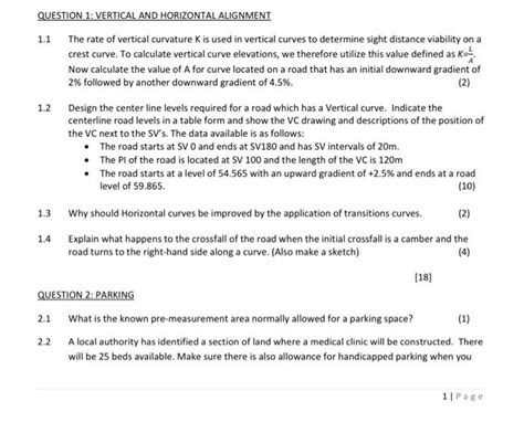 Solved QUESTION VERTICAL AND HORIZONTAL ALIGNMENT The Chegg