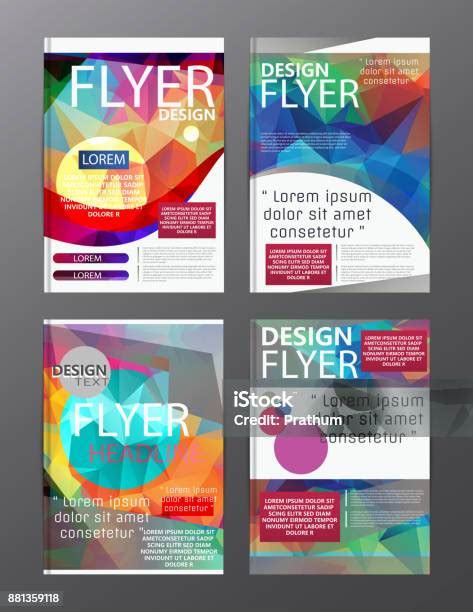 다각형 현대 소책자 레이아웃 디자인 템플릿입니다 전단지 전단지 커버 프레 젠 테이 션 0명에 대한 스톡 벡터 아트 및 기타 이미지 0명 교육 기업 재무와 산업