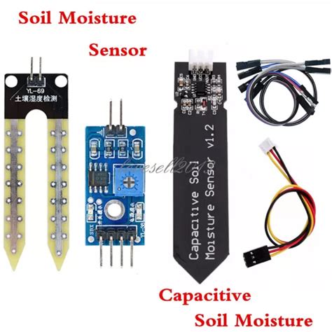ANALOG CAPACITIVE SOIL Moisture Sensor V1 2 Sensor Cable Corrosion Resistant F EUR 1 45