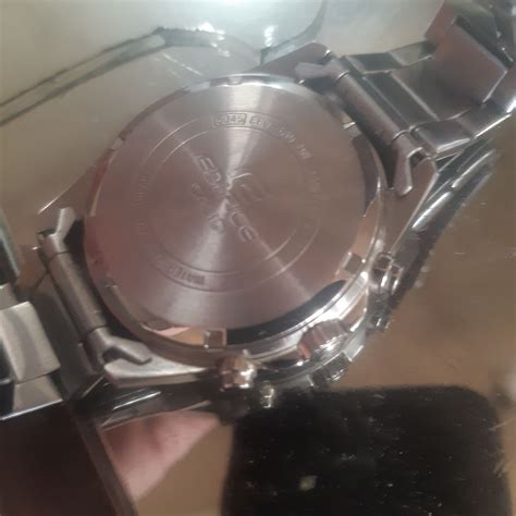 Оригинален нов мъжки часовник Casio Edifice Chronograph EFV-610-DW Бат ...