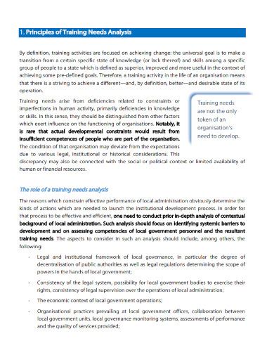 FREE Training Need Analysis Samples In PDF