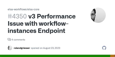 V3 Performance Issue With Workflow Instances Endpoint · Issue 4350