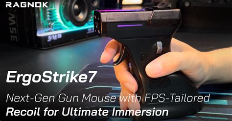 Ergostrike7 Gun Mouse With Fps Tailored Recoil Indiegogo