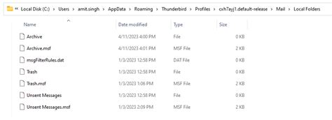 How To Archive Thunderbird Emails