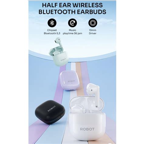 Jual [new Product] Robot Tws Handsfree Earphone Robot T60 Bluetooth 5