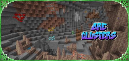 Ore Clusters Minecraft Addon