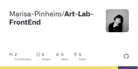 GitHub Marisa Pinheiro Art Lab FrontEnd