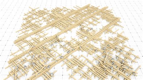 distributed robotic assembly system for in situ timber construction