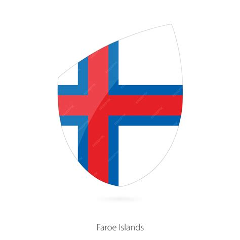 Premium Vector Flag Of Faroe Islands
