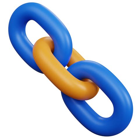 3d Rendering Chain Link Symbol With Three Chains Isolated 9592959 Png
