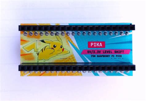 Pika 5v Level Shifter For Raspberry Pi Pico Platform For Creating