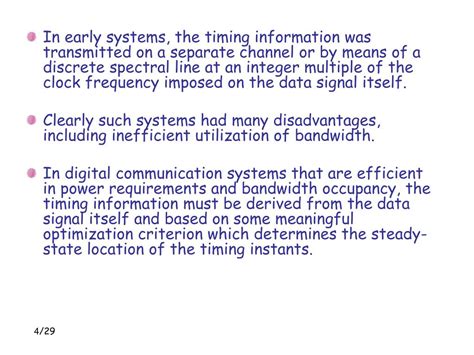 Ppt Synchronization In Software Radio Timing Recovery Powerpoint