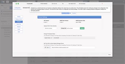 Enabling Compliance Mode Assured Platform