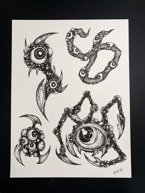 Abstract Alien Blobs Cc Welcome R Tattooapprentice