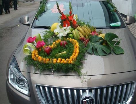 創意水果婚車 每日頭條