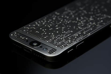 Premium Ai Image Binary Code Matrix Cascading Over A Sleek Black