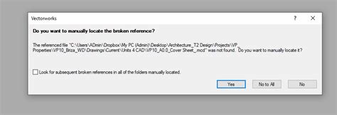 Broken Reference General Discussion Vectorworks Community Board