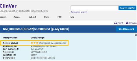 With More Than A Million Records Clinvar Value Grows As Variant Classification Resource My