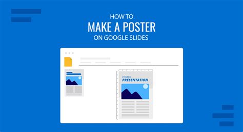 How To Make A Poster On Google Slides